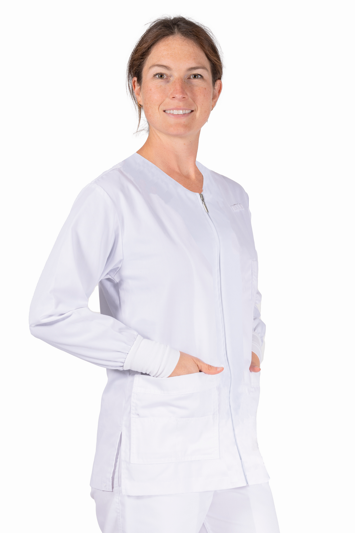 Unisex Zip-Up Jacket w/ Cuff - VHCC – Dove Uniforms